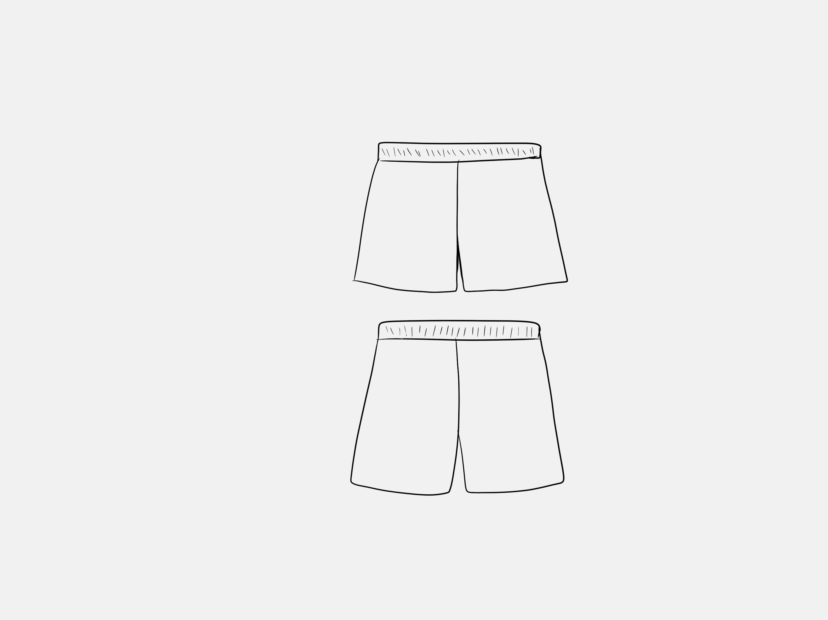 Simple shorts – Sample Pre-Sale – Hoppidi Handmade